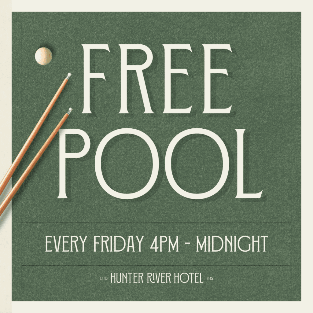 Free Pool – Hunter River Hotel